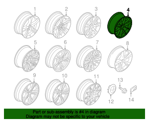 Genuine BMW 36-11-6-796-251 | Wheel, Alloy - Reflex Silver | FREE ...