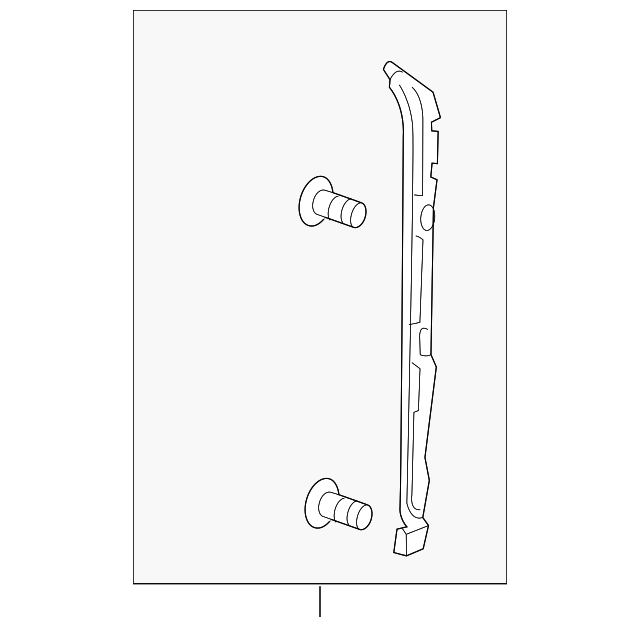2018-2024 Honda Odyssey Front Weather-Strip 72336-THR-A01 | Honda Parts Hub