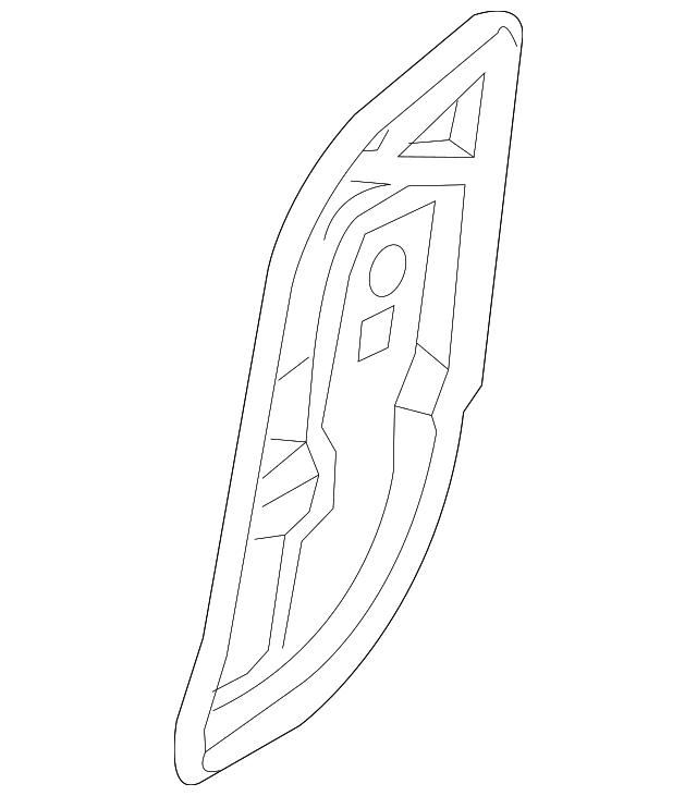 72322-THR-A01 - 2018-2024 Honda Odyssey - Seal B R Front Door Hole ...