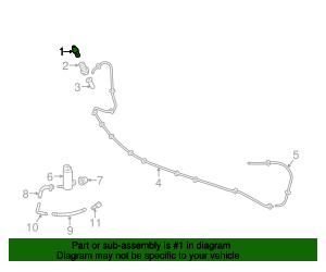85354-24040-J2 - Headlight Washer Cover 2021-2023 Lexus | AutoNation Parts