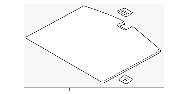 LJ7Z-7813046-AA - Floor Cover 2020-2025 Lincoln Corsair | Big 3 Auto Parts