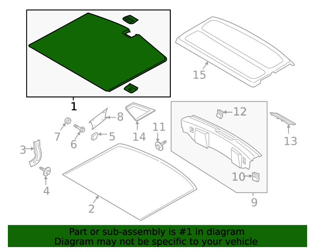 LJ7Z-7813046-AA - Mat Floor 2020-2023 Lincoln Corsair | AutoNationParts.com