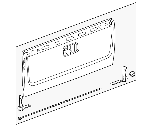 2010-2014 GM Tailgate 20885078 | Auto Parts Express