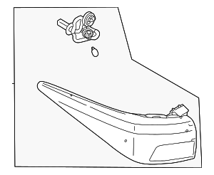 2022-2024 Mitsubishi Tail Lamp Assembly 26555W240P | MitsubishiParts.com
