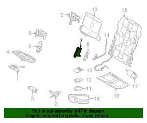 52107314212 - 2013-2022 BMW Adjust Motor (52-10-7-314-212) | BMW of ...