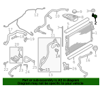 2013-2019 Ford Radiator Upper Bracket 8V6Z-8A193-A | TascaParts.com