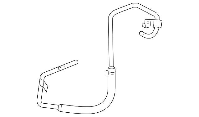 2018-2021 GM Automatic Transmission Fluid Cooler Inlet Line 84335372 GM ...