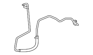 2018-2021 GM Automatic Transmission Fluid Cooler Outlet Line 84335376 ...