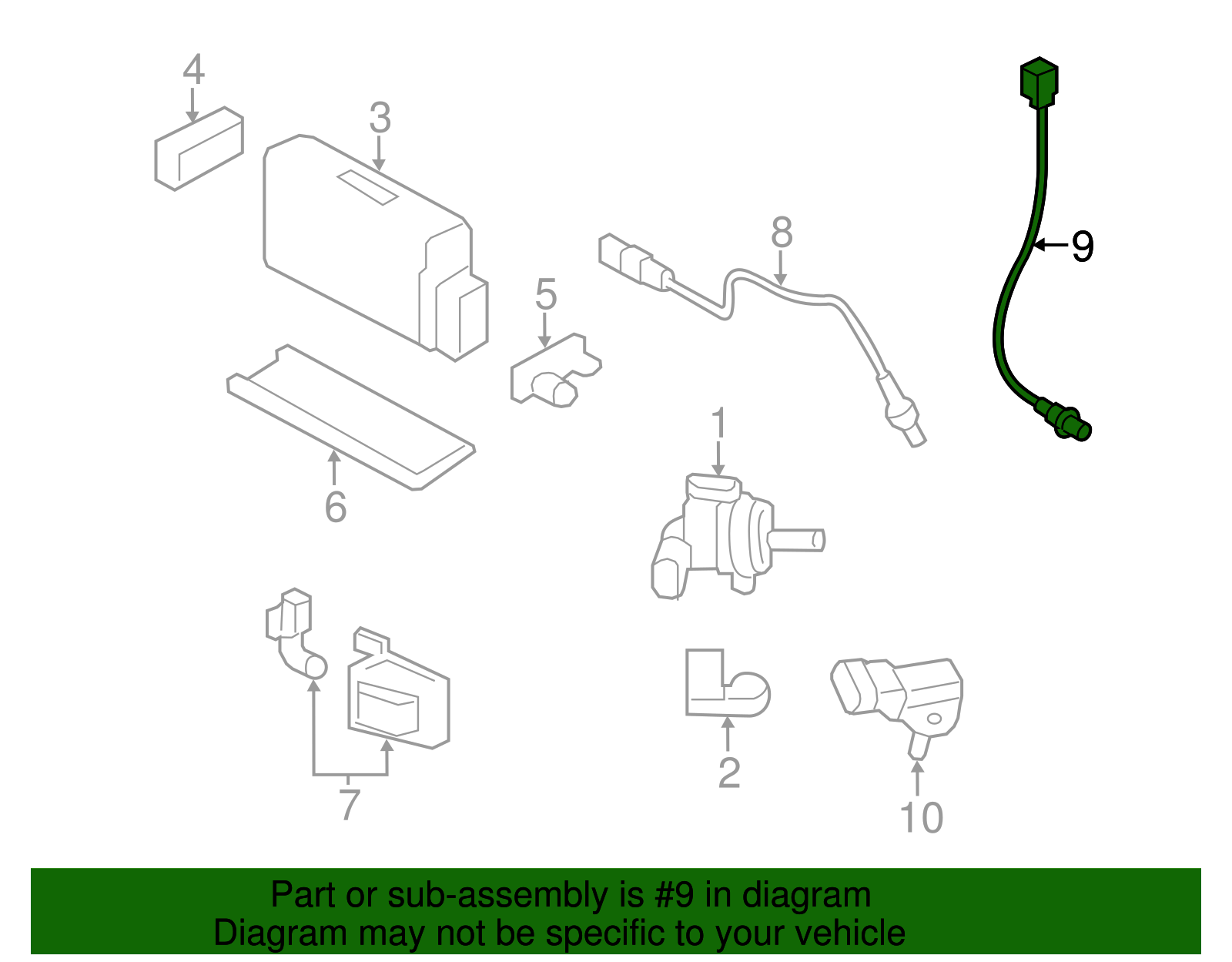39210-3CDB0 - High-Quality Oxygen Sensor for 2012-2017 Hyundai Azera ...