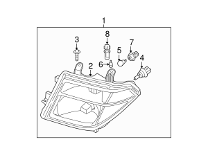 2008-2024 Nissan Socket 26243-9B91A | OEM Parts Online