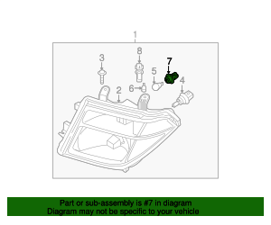2008-2025 Nissan Socket 26243-9B91A | OEM Parts Online