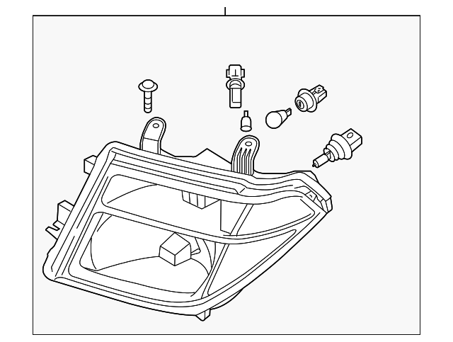 2009-2021 Nissan Frontier Composite Assembly 26010-ZL40B | Nissan Parts ...