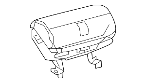 73960-0E111 - Air Bag Assembly Instr Longo Toyota Parts