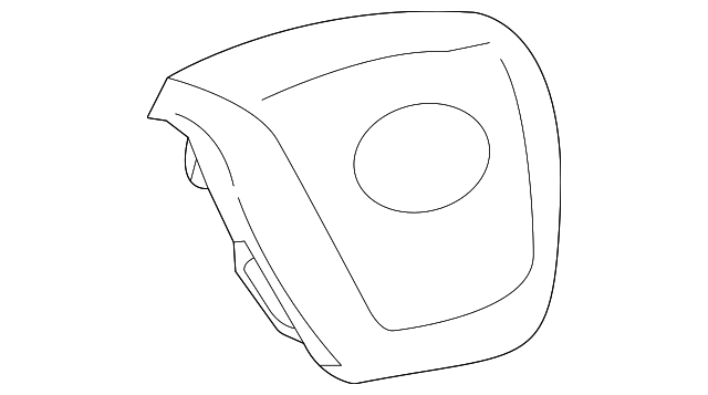 45130-0E130-C0 - Steering Wheel Air Bag - 2020-2021 Toyota Highlander ...