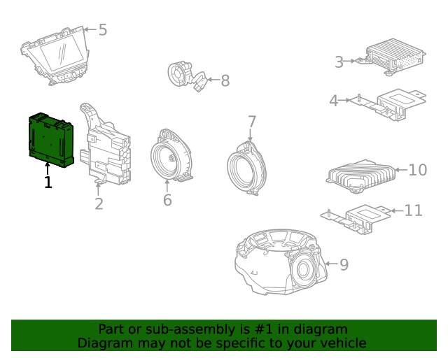 F Radio 84987571 | TascaParts.com