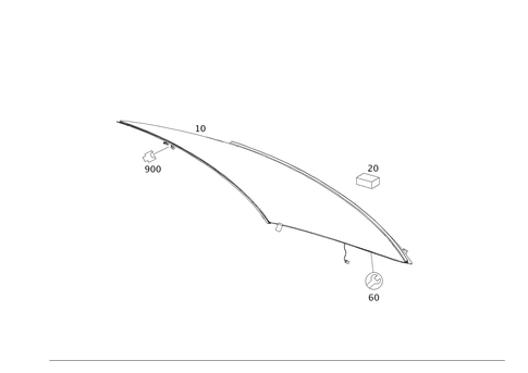 Rear Window for 2018 Mercedes-Benz CLS 550 | Mercedes-Benz USA Parts