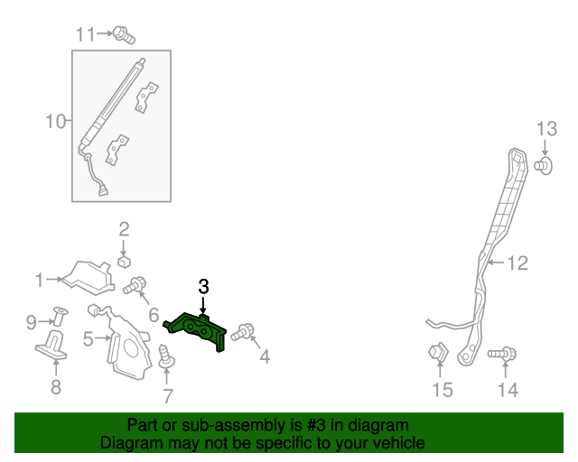 74899-TG7-A01 - Damper 2016-2023 Honda | AutoNation Parts