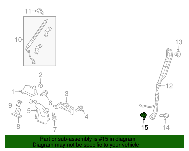 90656-SJK-J01 - Grommet, Screw (4MM) - 2011-2021 Honda | Honda Factory ...