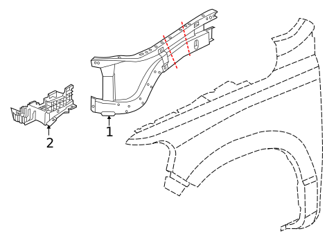 Fenders for 2019 Ram 1500 | TascaParts.com