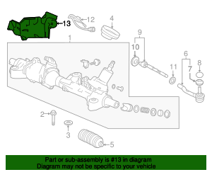 53692-T2B-A00 - Heat Shield 2013-2017 Honda Accord | AutoNation Parts