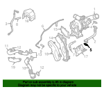 2001-2009 GM Lower Turbo Oil Return Pipe Gasket 97208191 GM ...