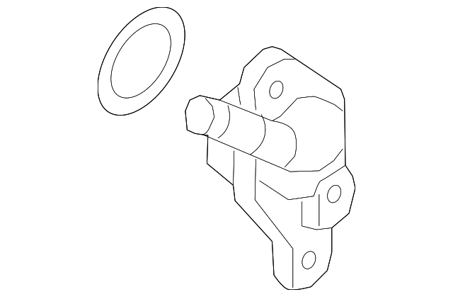 2015-2023 Audi Engine Water Pump Outlet Pipe 06K-121-132 | OEM Parts Online