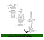 90105-17013 - Strut Bolt For 2007-2022 Lexus | Lexus OE Parts