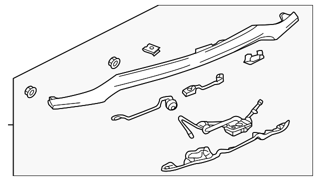 2018-2019 Buick Enclave Bright Chrome Rear Closure Center Applique ...