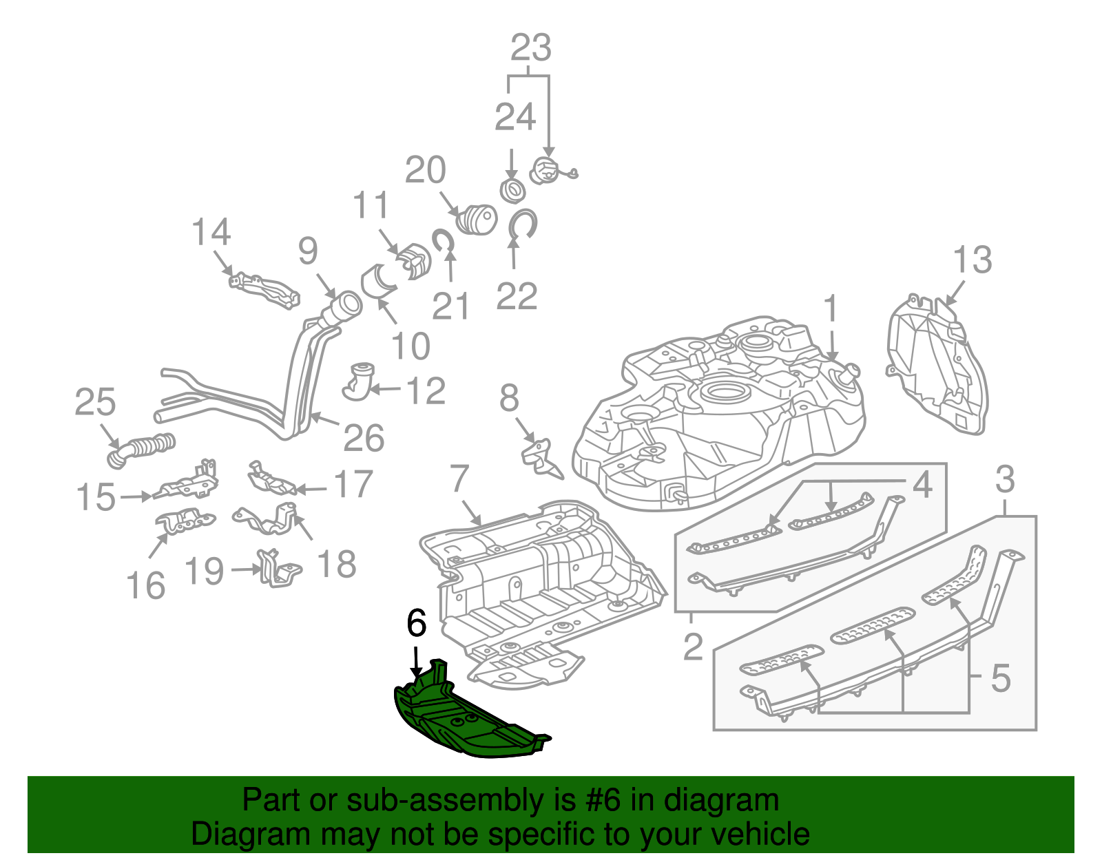 77641-48040 - Tank Shield 2004-2008 Lexus | Lexus of Stevens Creek Parts