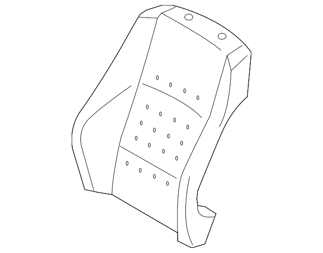 Genuine BMW 52-10-7-118-413 | Seat Back Pad | FREE Shipping on Most ...