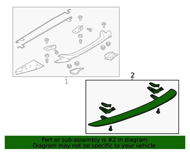 2017-2019 Honda Civic Spoiler Assembly 71700-TBJ-A01ZF | Honda Factory ...