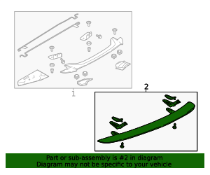 71700-TBJ-A01ZD - SPOILER ASSY., TRUNK *NH788P*(WHITE ORCHID PEARL ...