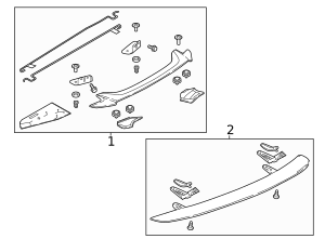 2017-2019 Honda Civic Spoiler Assembly 71700-TBJ-A01ZF | Honda Factory ...