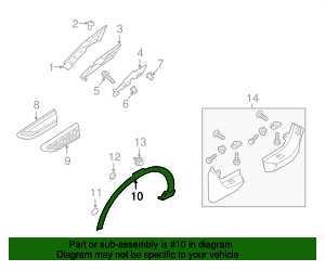 Genuine OEM Wheel Opening Molding Part# LR123730 Fits 2015-2019 Land ...