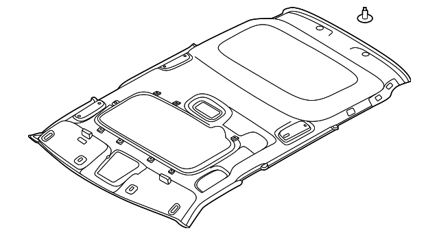 85410-Q5120BGA - Headliner 2021-2025 Kia Seltos | Kia.Parts Store
