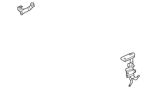 213-622-28-00 - Auxiliary Pump Bracket 2018-2021 Mercedes-Benz ...