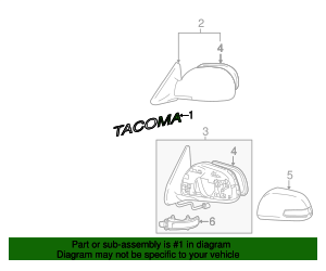 75427-04010 - Mark, Plate 2005-2015 Toyota Tacoma | Longo Toyota Parts