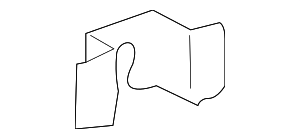 2009-2013 Toyota Corolla Rocker Molding Retainer 75861-02020 | Toyota ...