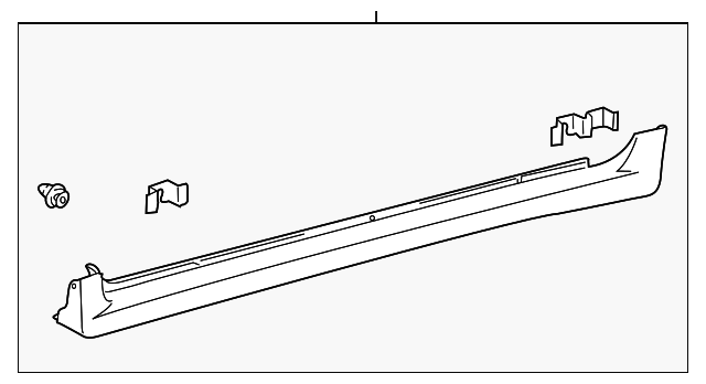 75850-02902 - Rocker Molding - 2009-2013 Toyota Corolla | nashuatoyota