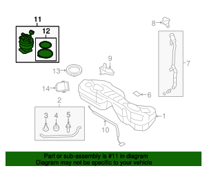 2007-2013 BMW Fuel Pump 16147194207 | OEM Parts Online