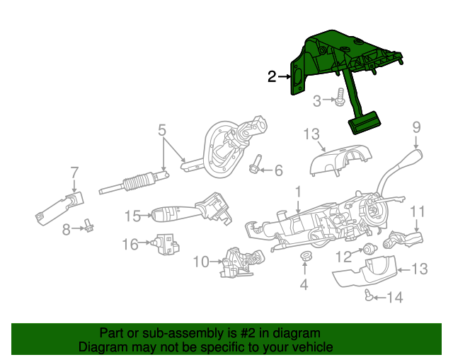 68418398AC - Rack And Pinion Gear - 2015-2021 Mopar | Mopar Parts Canada
