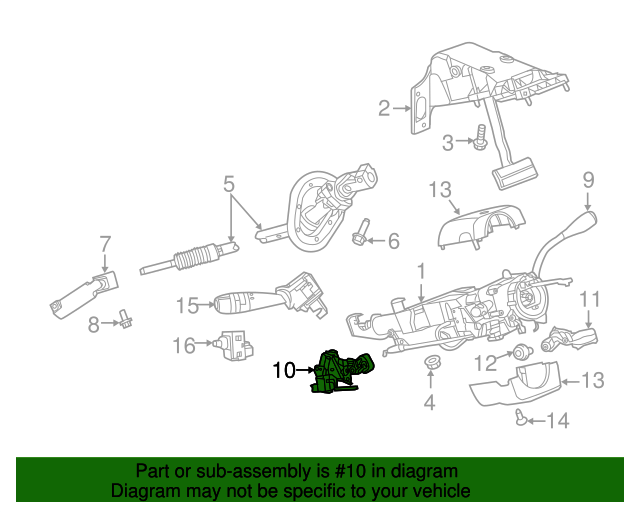 68470757AA - Gearshift Bracket | Mopar Parts Canada