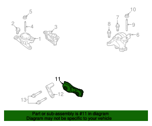 2016-2019 Ford Engine Support Rod FB5Z-6068-D | GetOEMParts.com