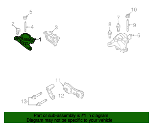 2013-2019 Ford Mount DB5Z-6038-C | Ford OEM Parts Online