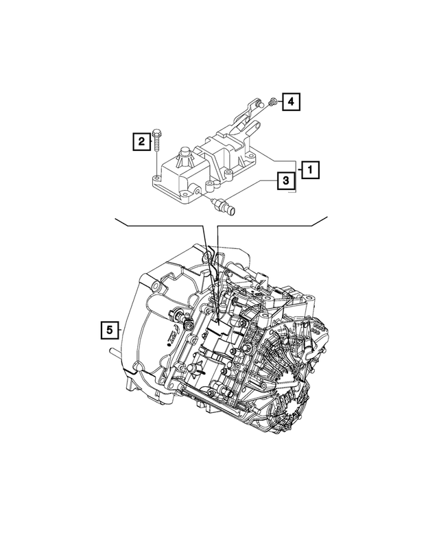2015-2017 Fiat 500L Transmission Shifter 68328488AA | Mopar Estores