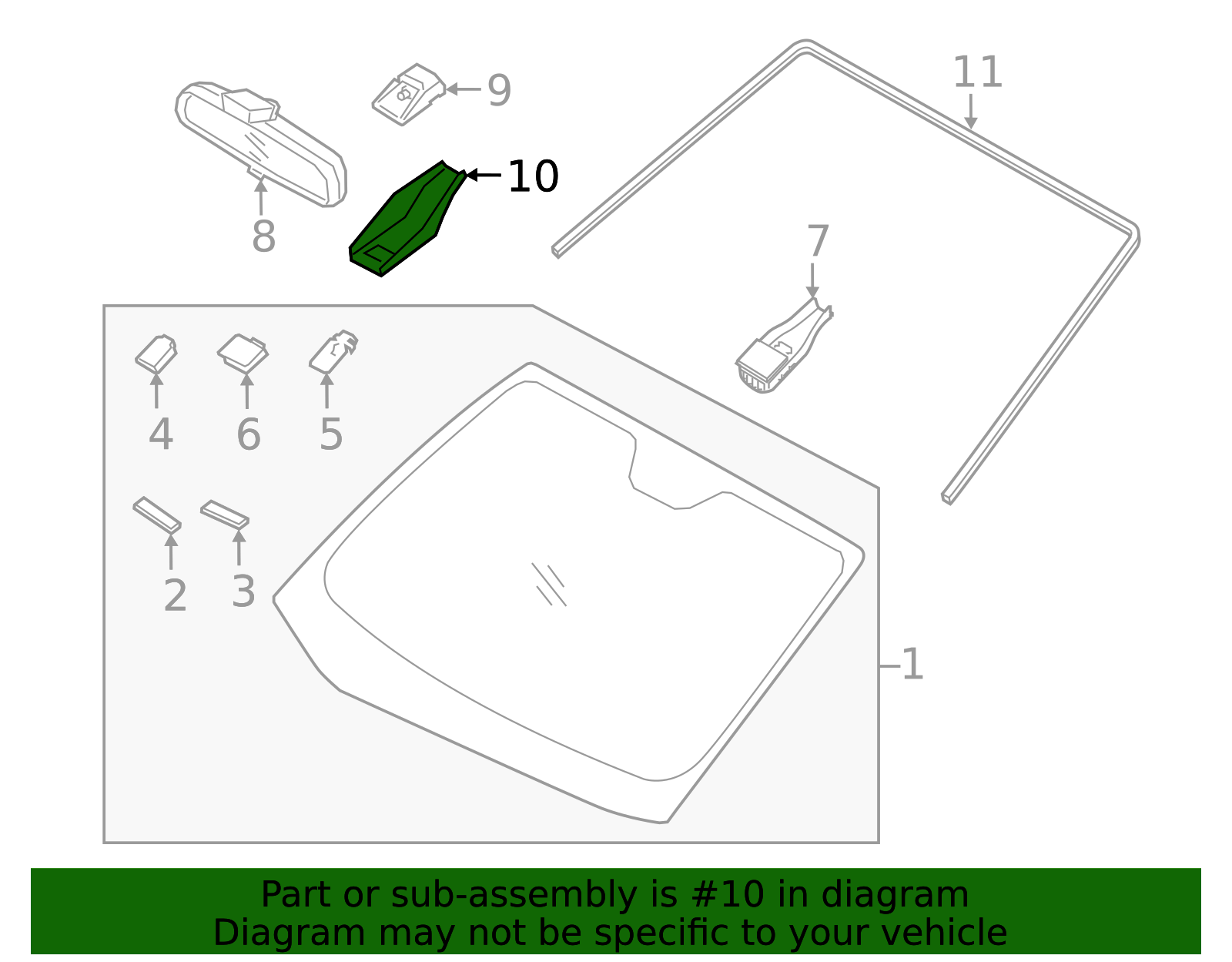 2019-2024 Kia Forte Camera Cover 95742-M6000 | OEM Parts Online
