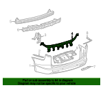 2017-2020 Chrysler Center Support 68229231AD | TascaParts.com