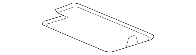 2018-2024 Chevrolet Equinox Black Front Floor Console Compartment Liner ...