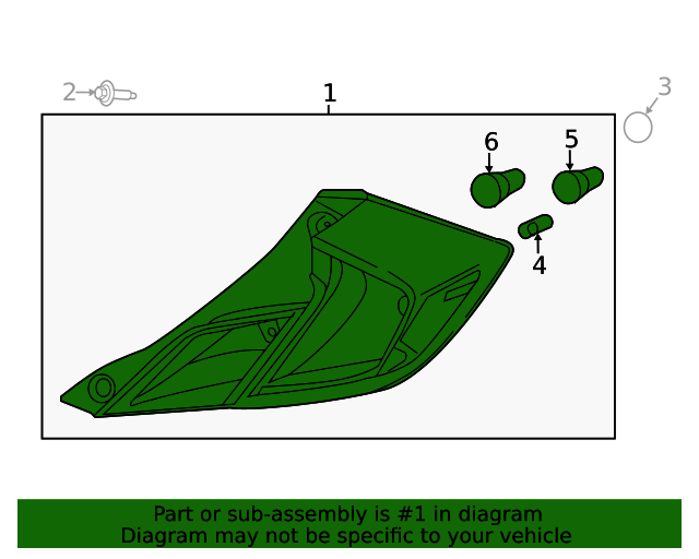 33500-TBG-A01 - Taillight Assembly, R - 2016-2020 Honda Civic | Honda ...