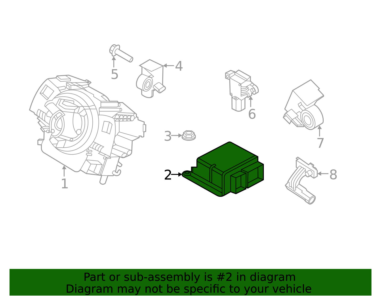 2020-2024 Ford Control Module LB5Z-14B321-A | TascaParts.com
